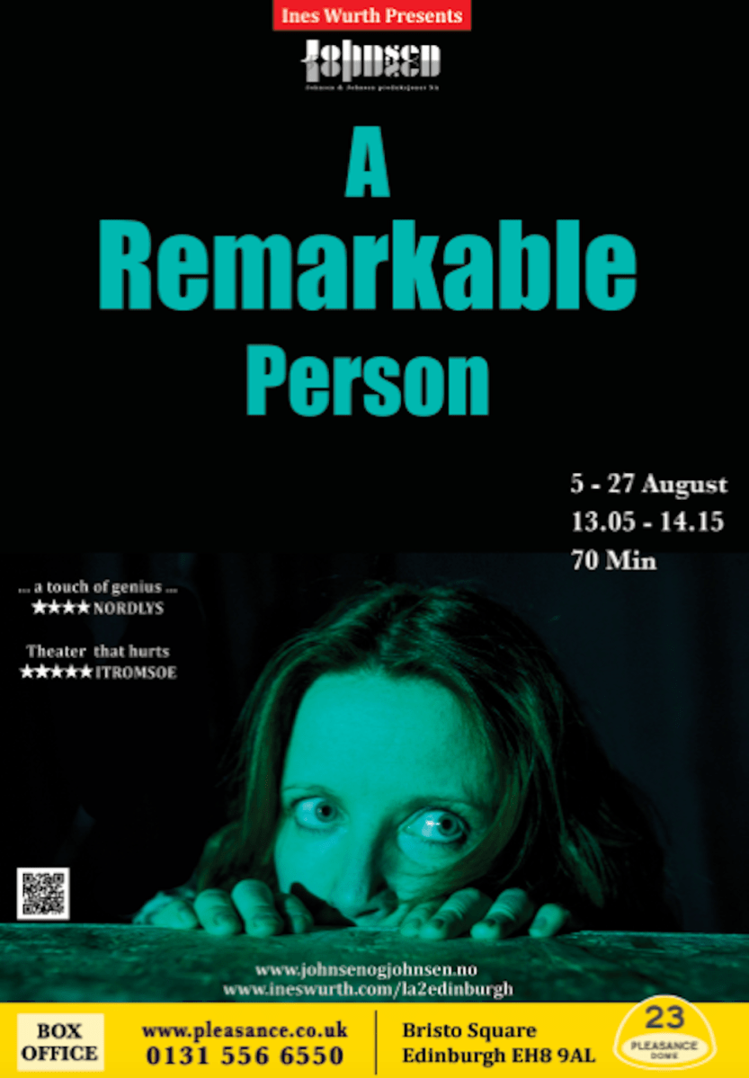 A Remarkable Person – Ines Wurth Presents